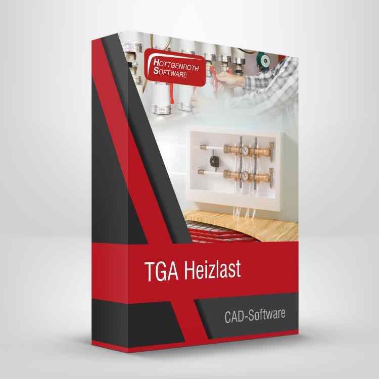 TGA Heizlast 3D PLUS: Software zur Berechnung der Heizlast , Hottgenroth Software AG